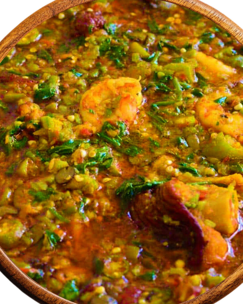🥘 Order delicious home-cooked Vegetable Okro Soup in Lagos — Naija Home ...